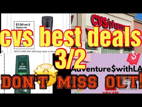 (CVS deals 3/2 )🔥AMAZING DEALS! save money!#cvs - YouTube