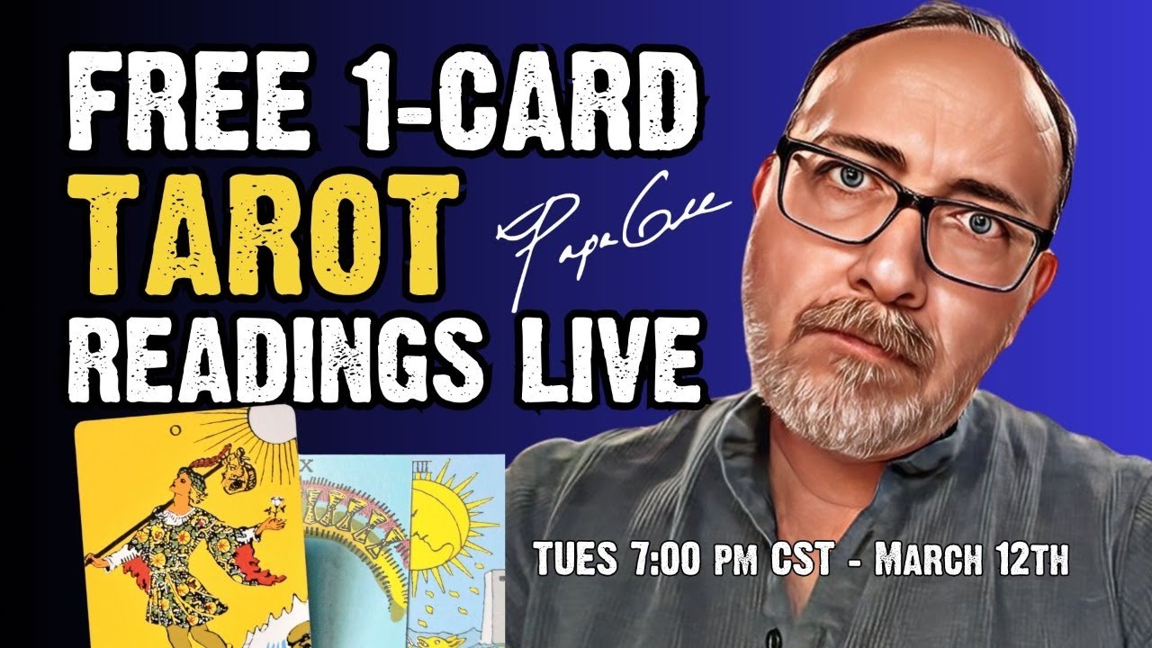 Free TAROT Readings with Papa Gee Tuesday night at 7:00 pm - March 12th ...