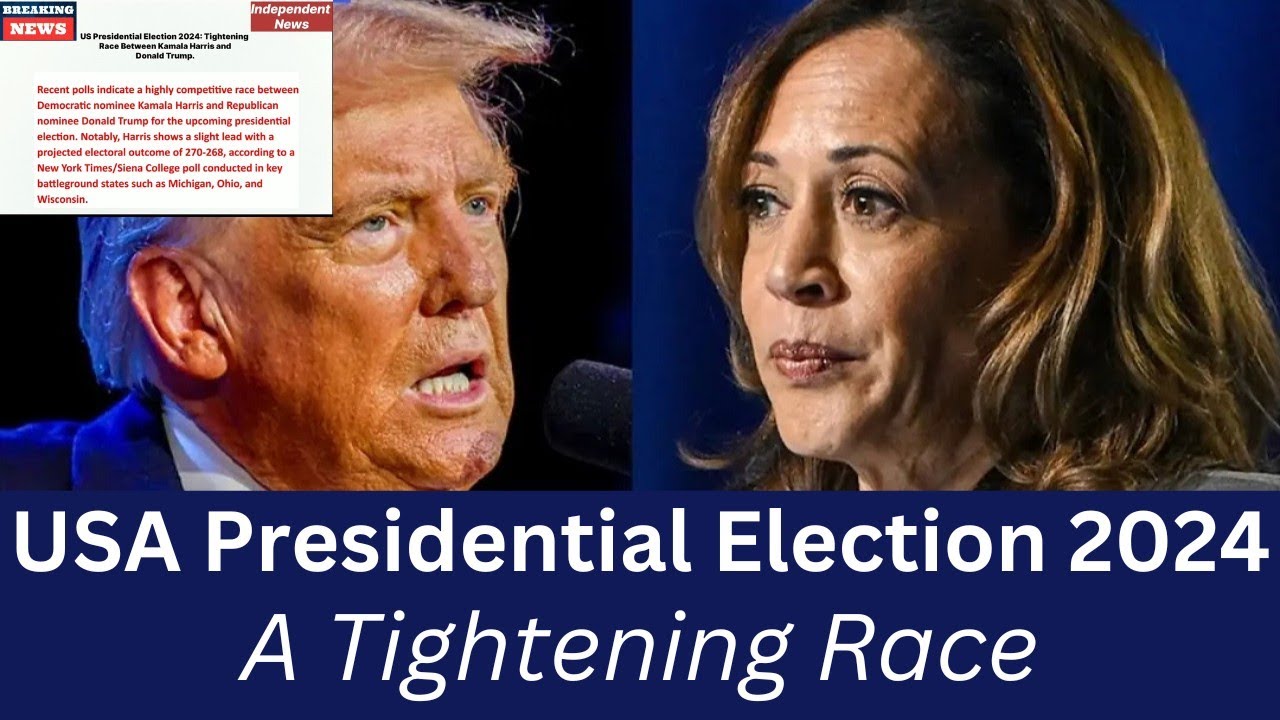 USA Presidential Election 2024:Race between Kamala Harris and Donald ...