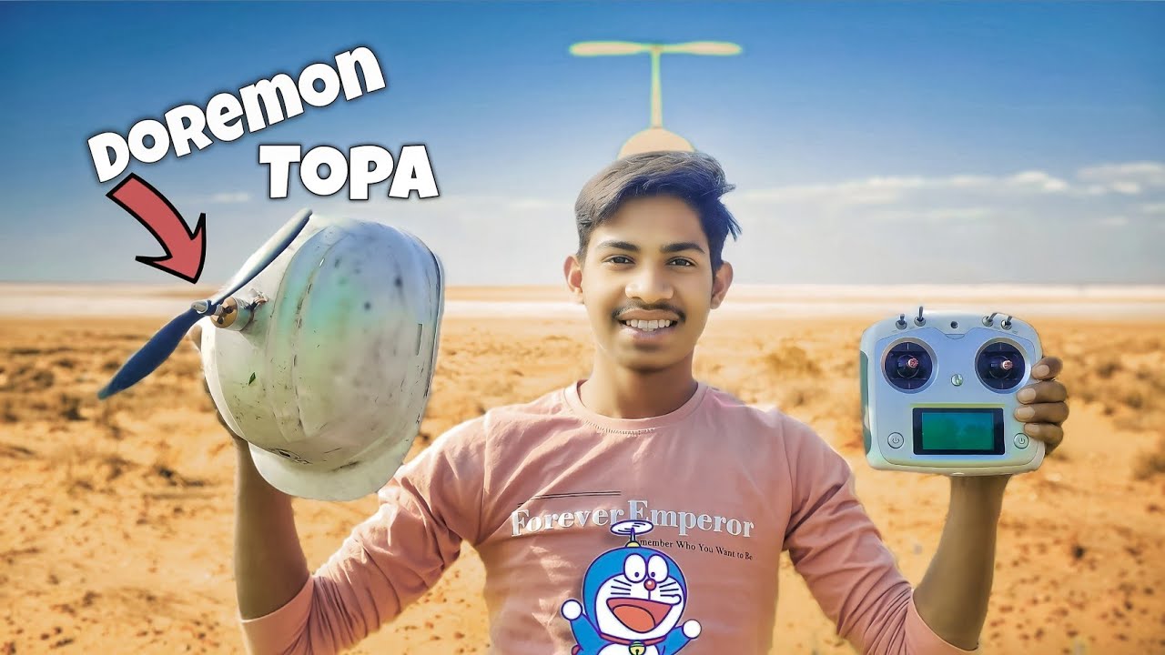 We Made Real Doraemon Bamboo Copter - Success | Tech And Anil Gaming| - YouTube