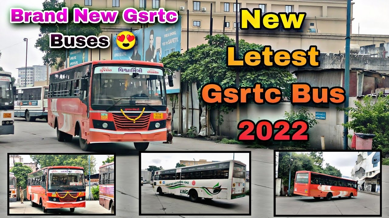 New letest Gsrtc Bus 2022 || Brand New Gsrtc Buses 😍|| New BS6 Deluxe ...