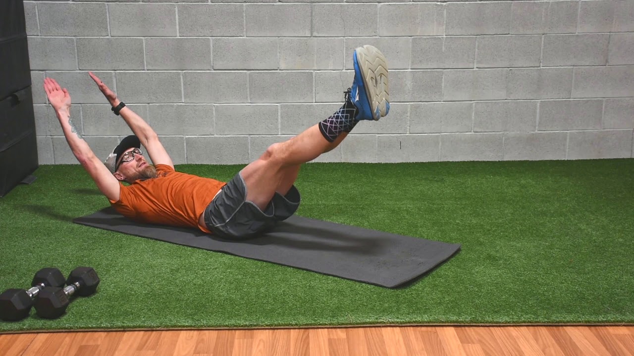 Tough 21 Ex 5: Hollow Rock Toe Raises - YouTube