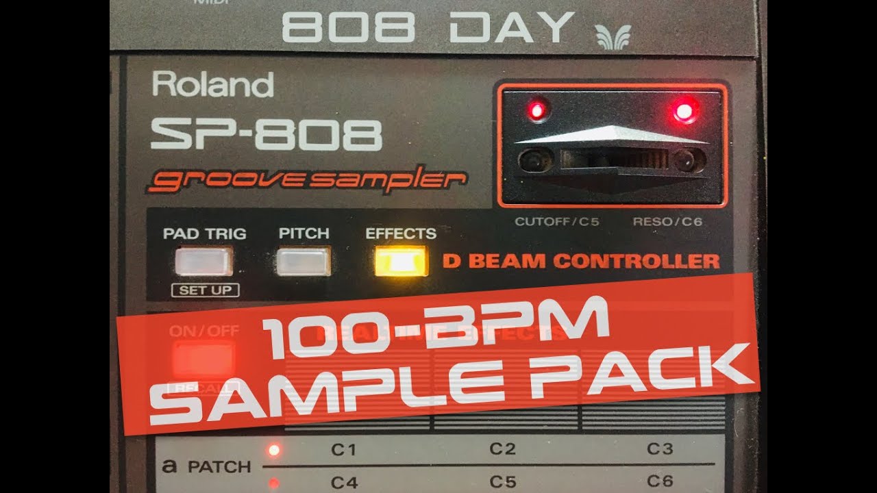 808 Day - Free Sample Pack for SP-808 (and other samplers ;-) - YouTube