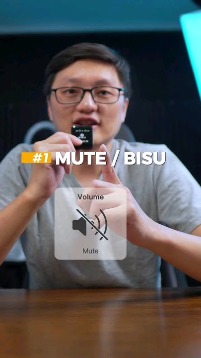 Segampang Ini Cara Pakai Fitur Mode Mute/Bisu Mic Wireless Mixio T9 T10 🔥 #mixio #micwireless # ...