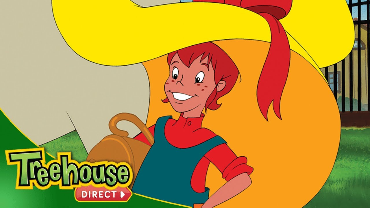 Pippi Longstocking - Pippi Goes To School - Or Does She? | FULL EPISODE ...