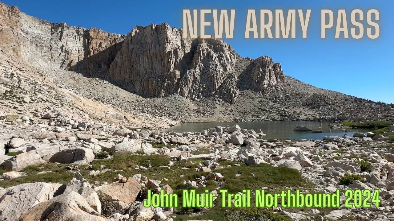 New Army Pass - Hiking Northbound on the John Muir Trail - YouTube