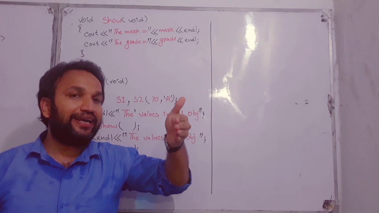 Object Oriented Programming Lecture 6 Constructor
