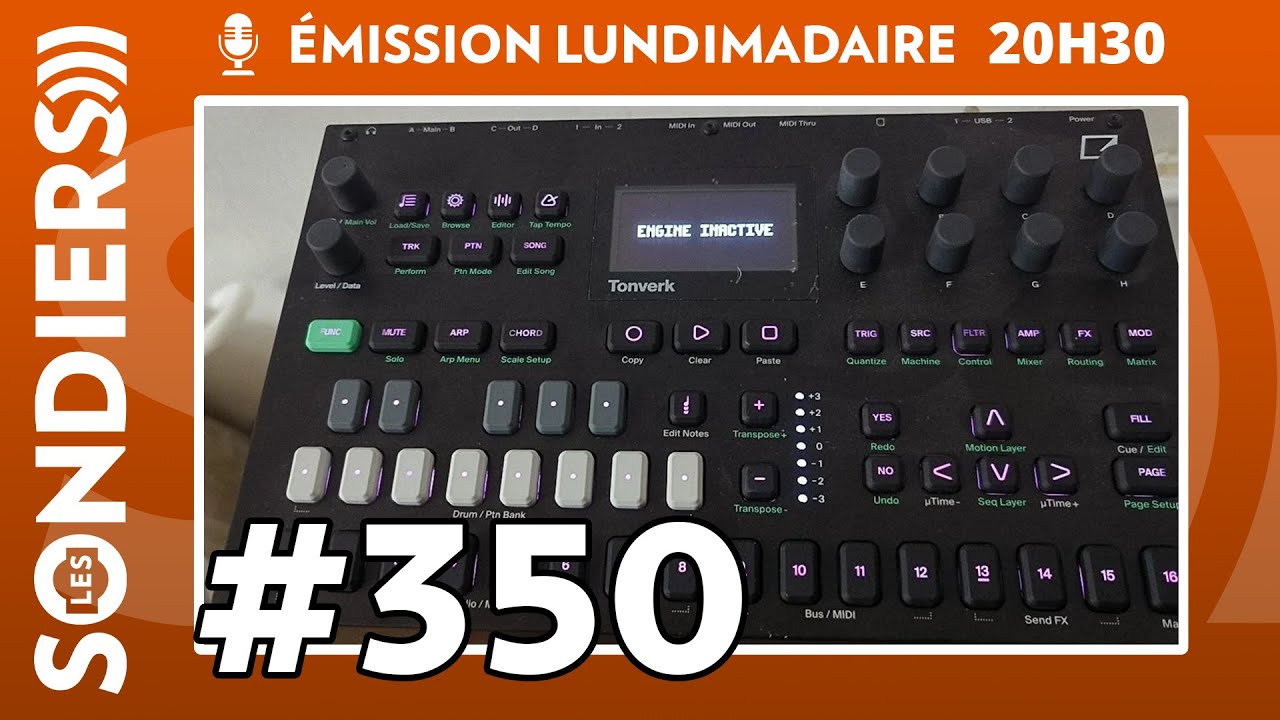 TONVERK ? Est-ce vraiment l'Octatrack MK3 ? Emission live #350 - YouTube