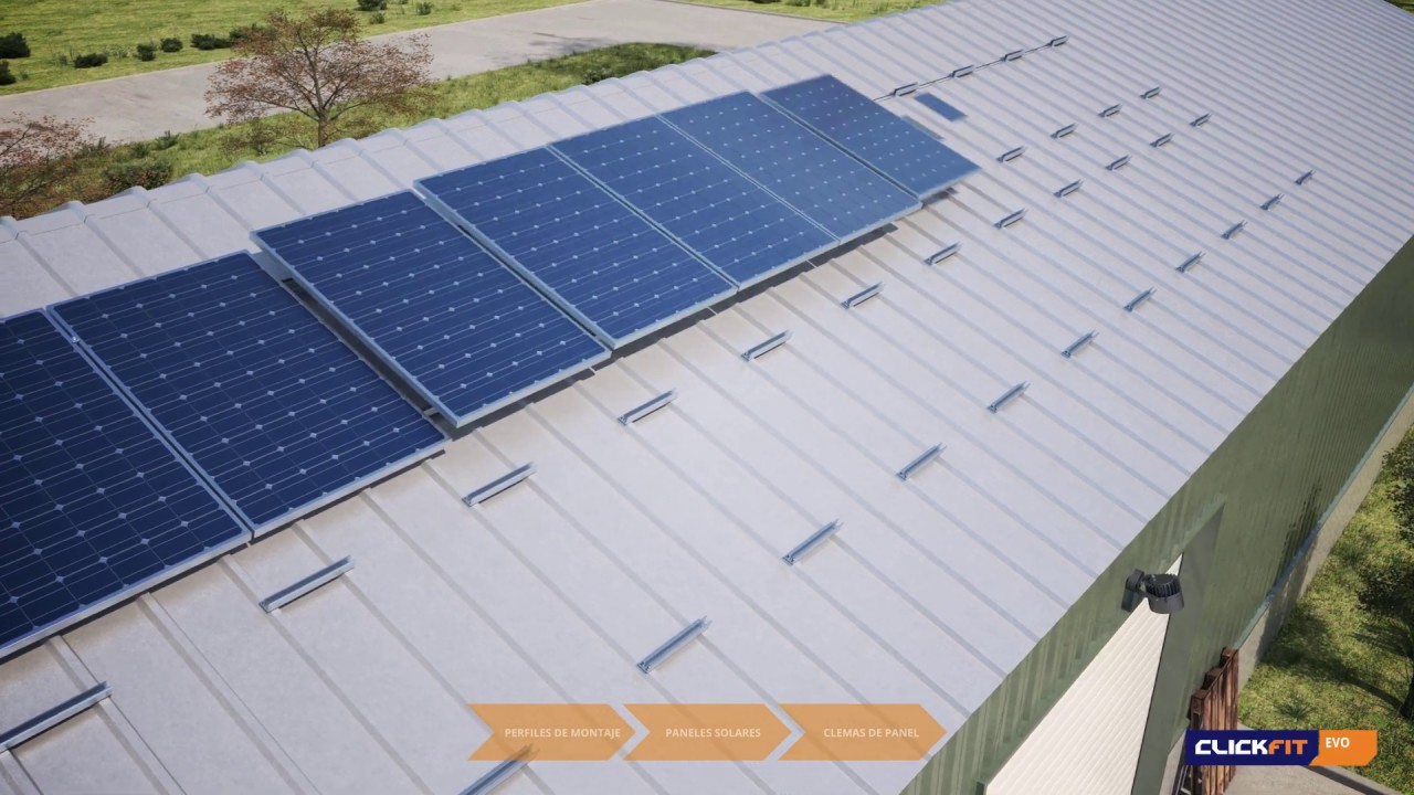 ClickFit EVO Steel Roof Portrait - Spain - YouTube
