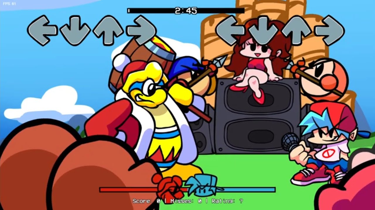 FNF King Dedede - YouTube