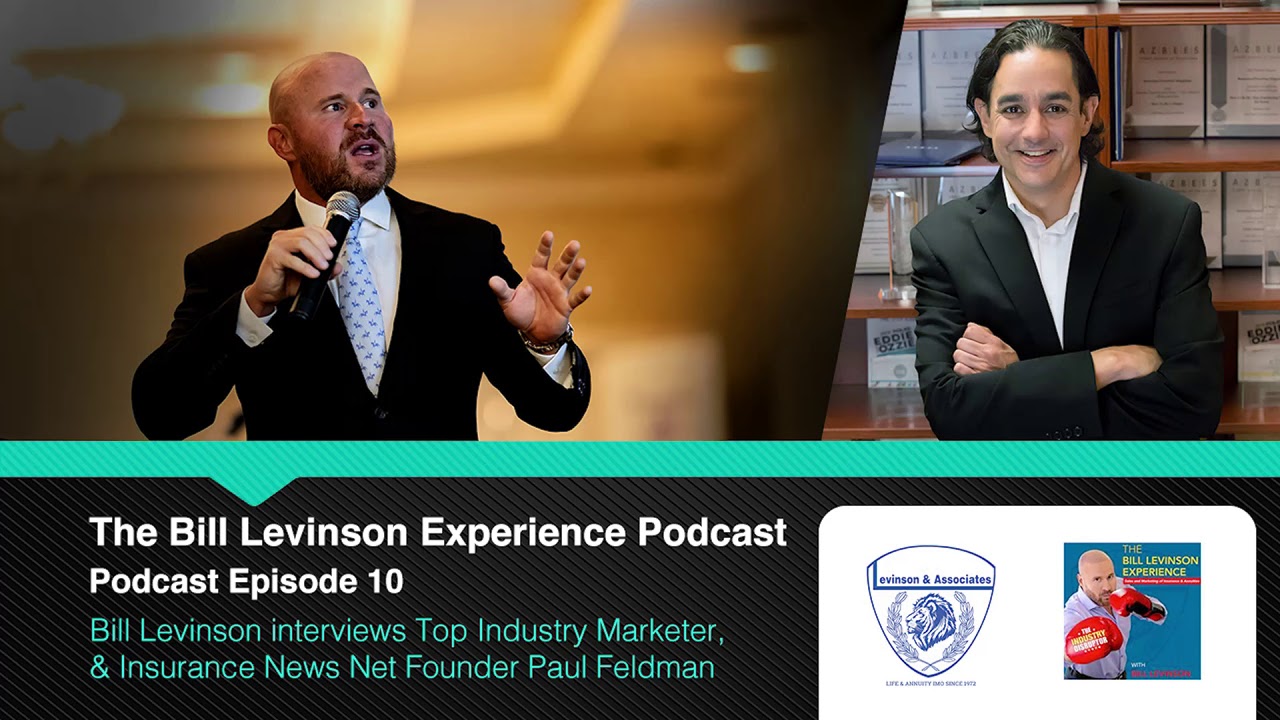 Bill Interviews Insurance News Net's Founder Paul Feldman - YouTube