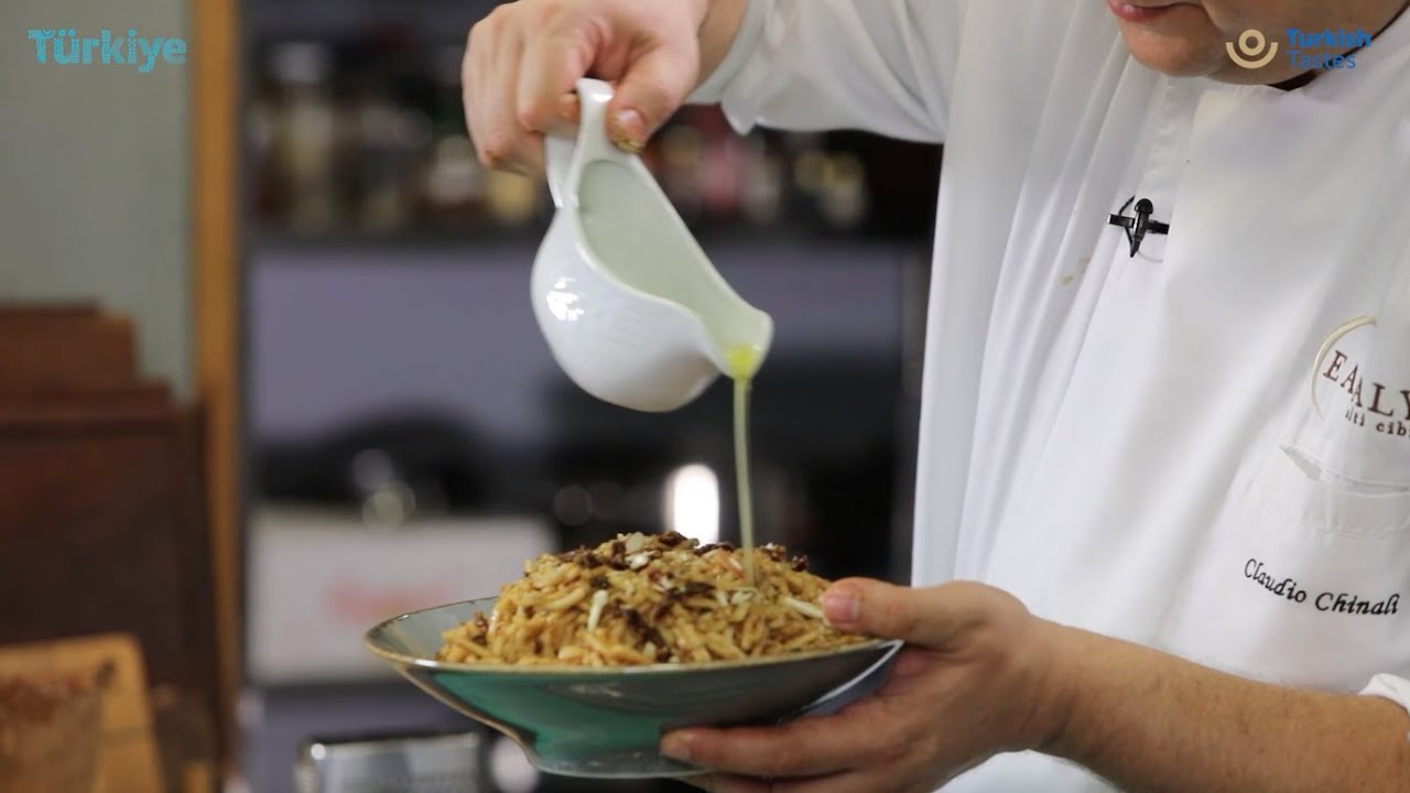 Eriste (Turkish Pasta) Recipe by Claudio Chinali | Turkish Tastes by ...