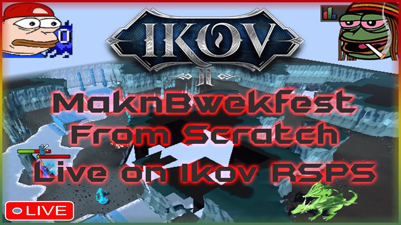 🔴LIVE ⭐ IKOV RSPS - ROAD TO MAX - ASSORTED 420 CONTENT - NEW !MERCH IS ...