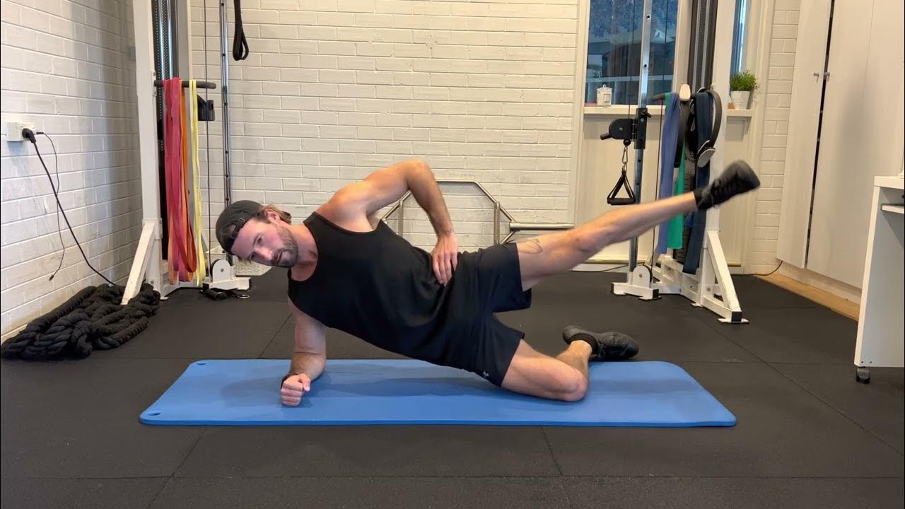 Kneeling Side Plank + Hip Abduction: Quick Demo - YouTube
