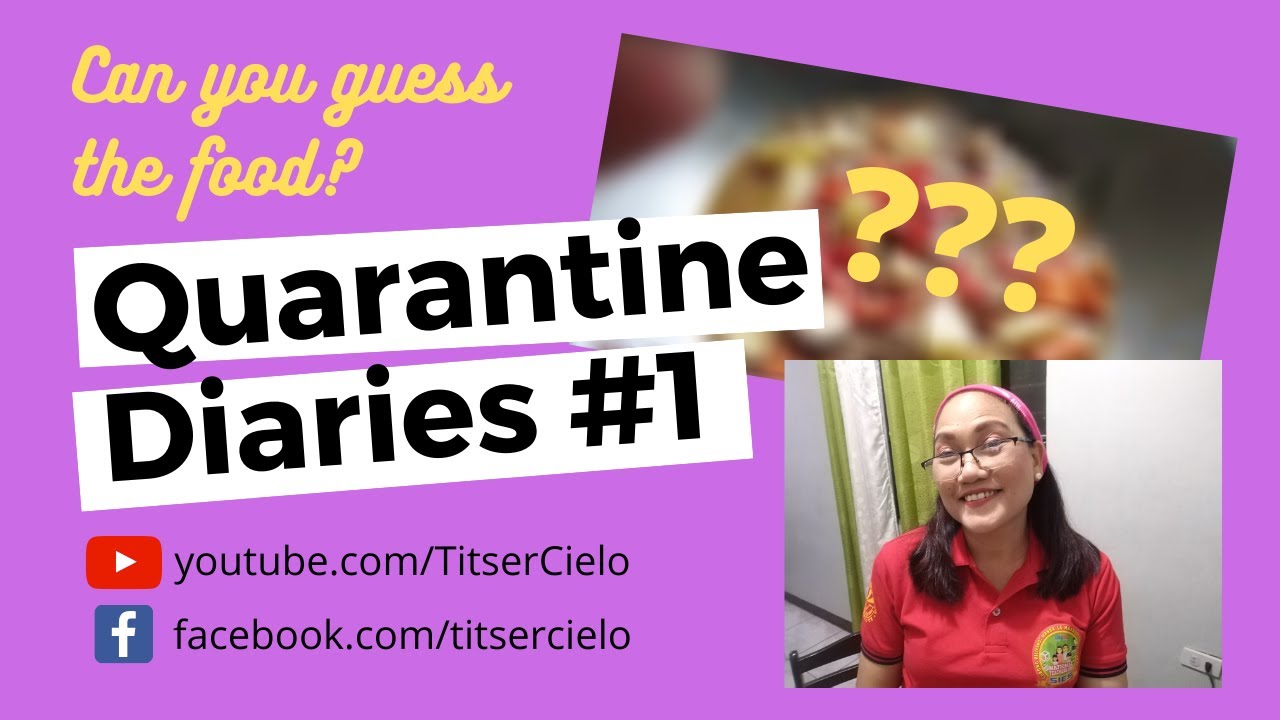 Titser Cielo Quarantine Diary #1 - YouTube