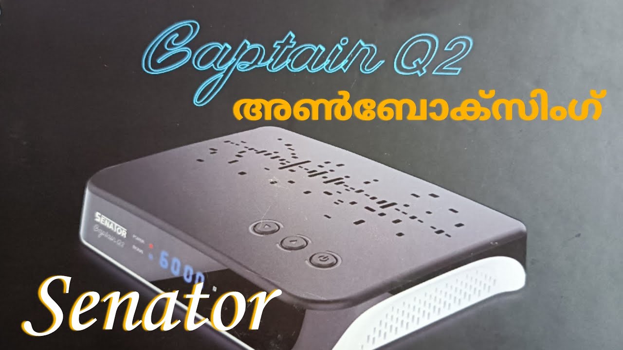 Senator Captain Q2 4K Forever Receiver Unboxing - YouTube