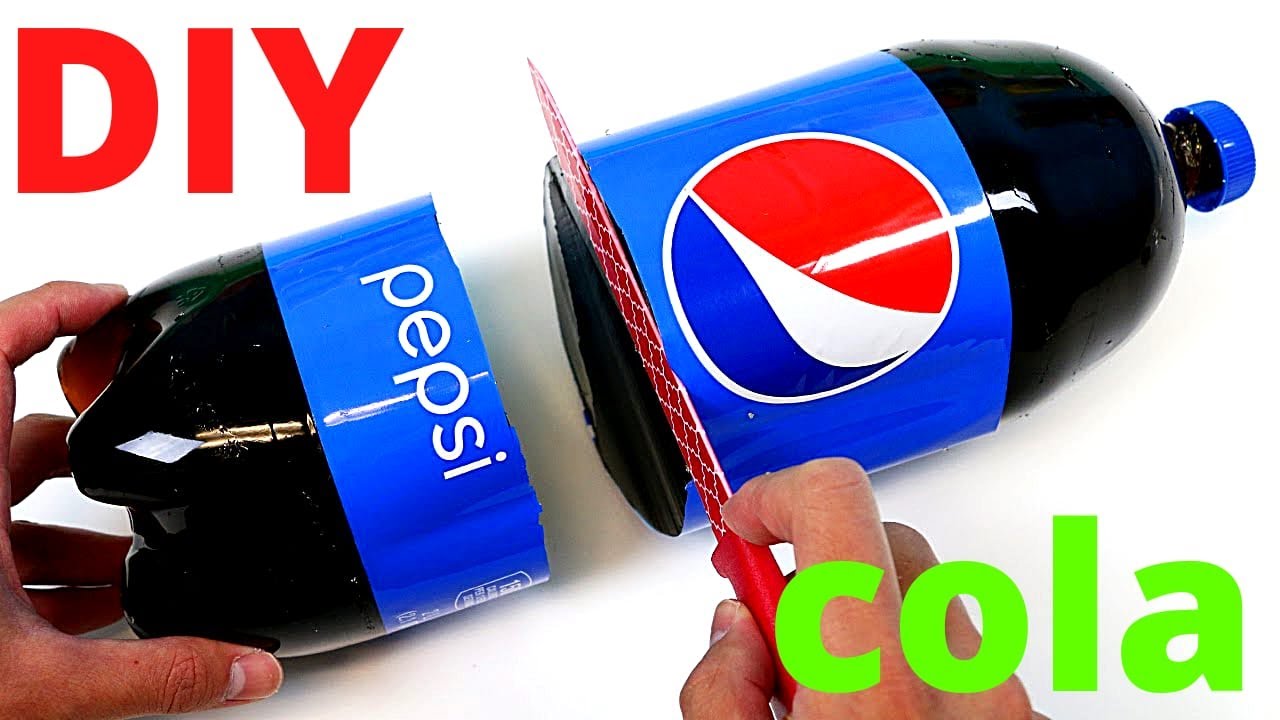 experiment with bottle easy | Pepsi | life hacks | Another level - YouTube