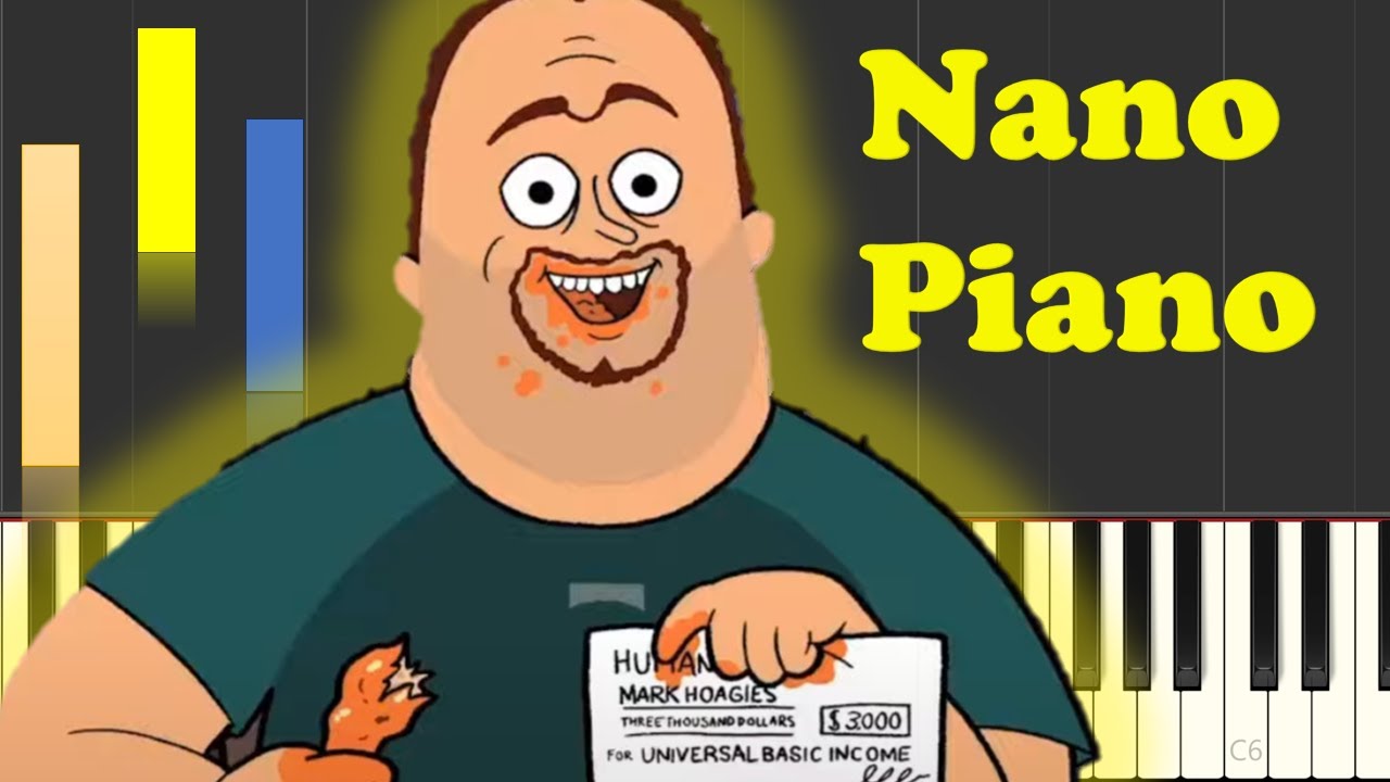 Universal Basic Guys Theme Song Piano Tutorial - YouTube