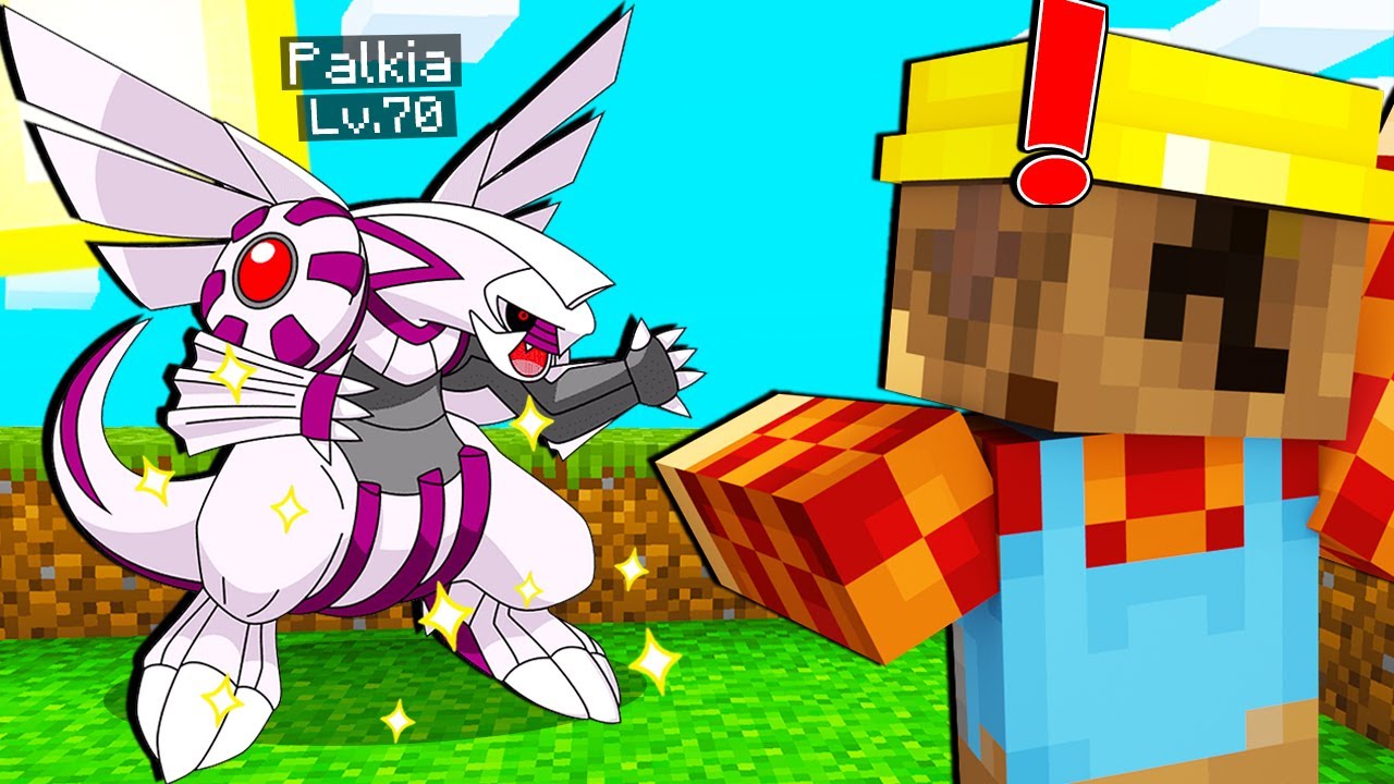 CATTURO PALKIA LEGGENDARIO NELLA PIXELMON SU MINECRAFT ITA!! - YouTube