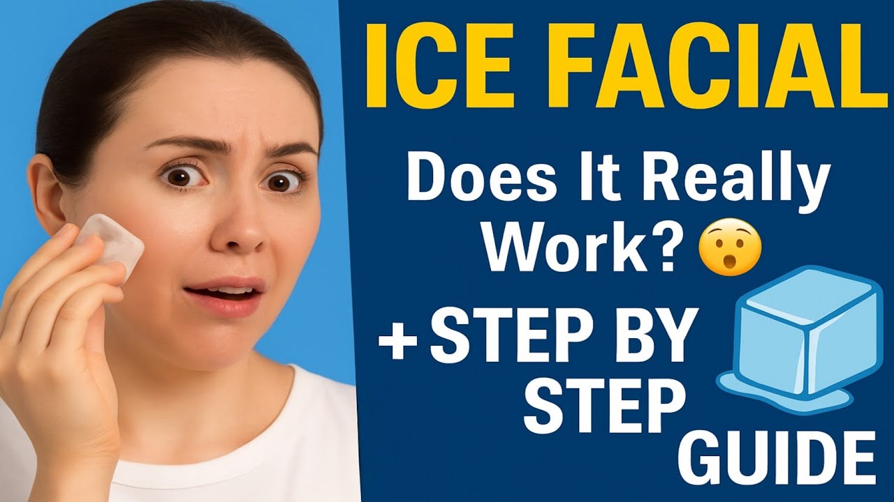 Ice Facial Kya Sach Mein Kaam Karta Hai | Glowing Skin at Home | Step ...