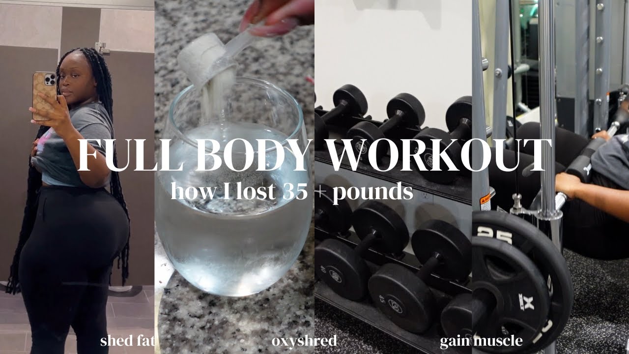 My FULL BODY Workout Routine (gym vlog) - YouTube