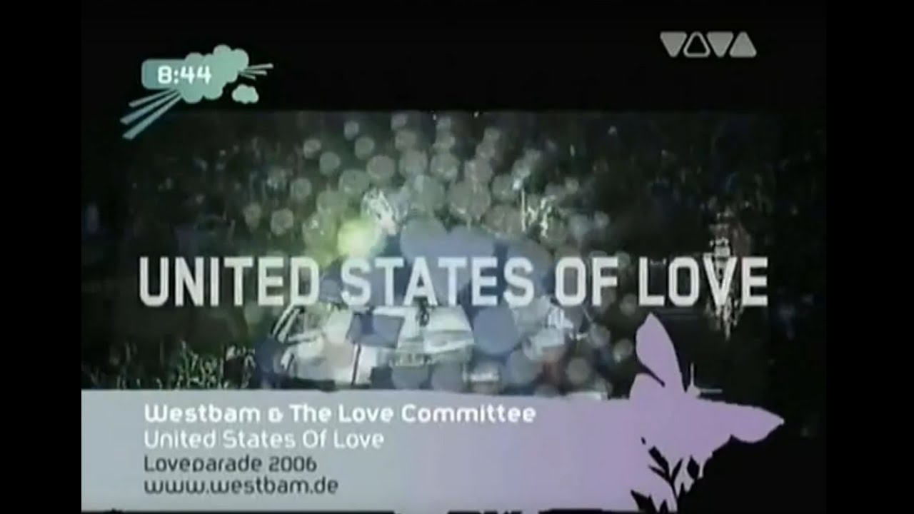 WestBam And The Love Committee – United States Of Love (Love Parade ...