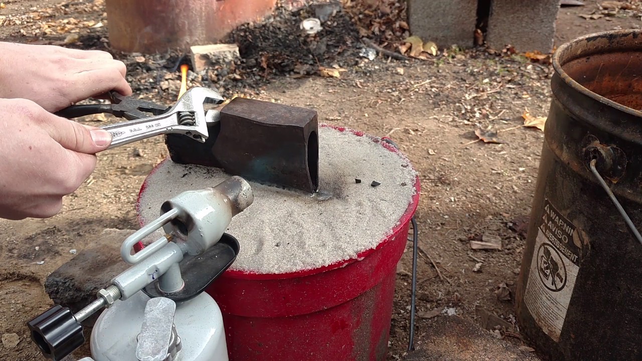 How to Burn the Handle Out of an Axe Without Ruining the Heat Treatment ...