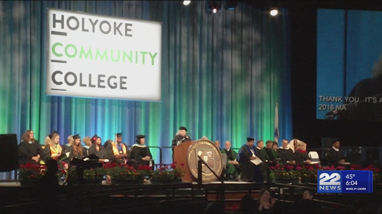 Holyoke Community College hosts 77th commencement ceremony - YouTube