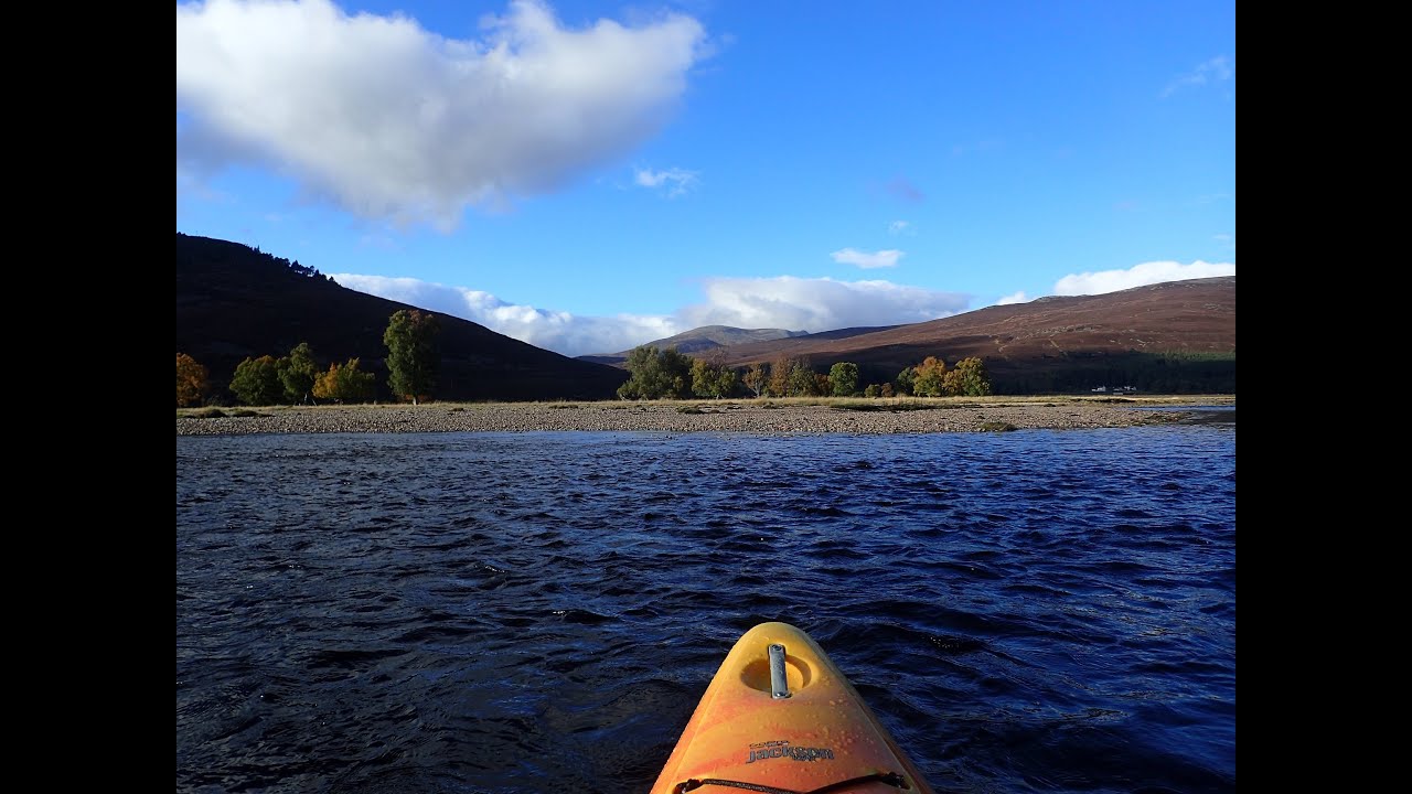 River Dee Scotland kayak descent - YouTube