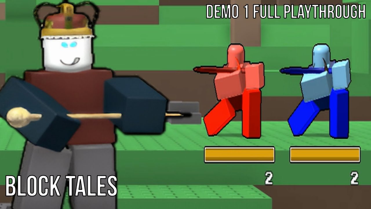 Roblox: Block Tales - Demo 1 Full Playthrough (No Commentary) - YouTube