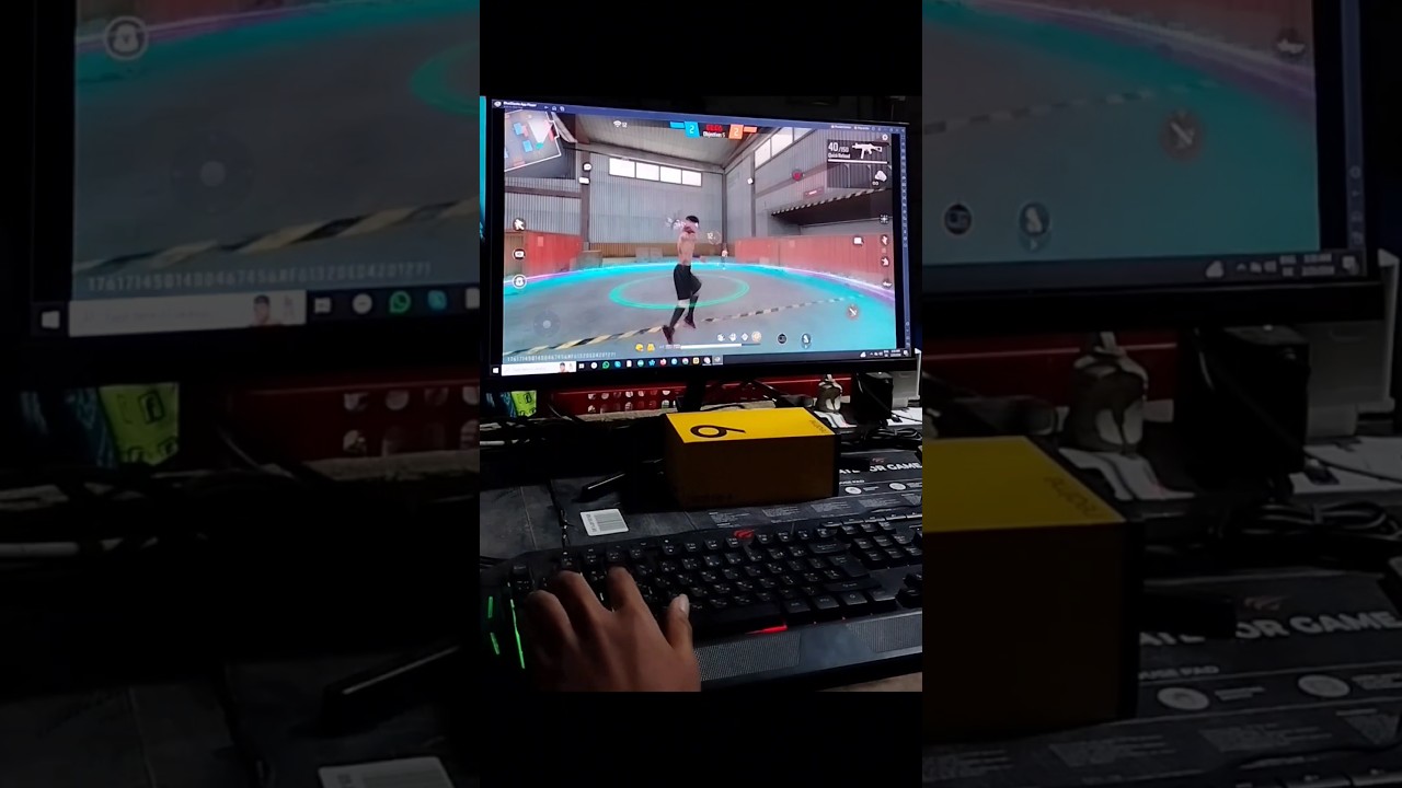 Pc handcam gameplay headshot satting in pc with handcam free fire ...