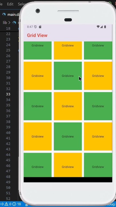 Flutter GridView Widget 🧱 | Build Beautiful Grids Fast! 🚀 #Shorts - YouTube