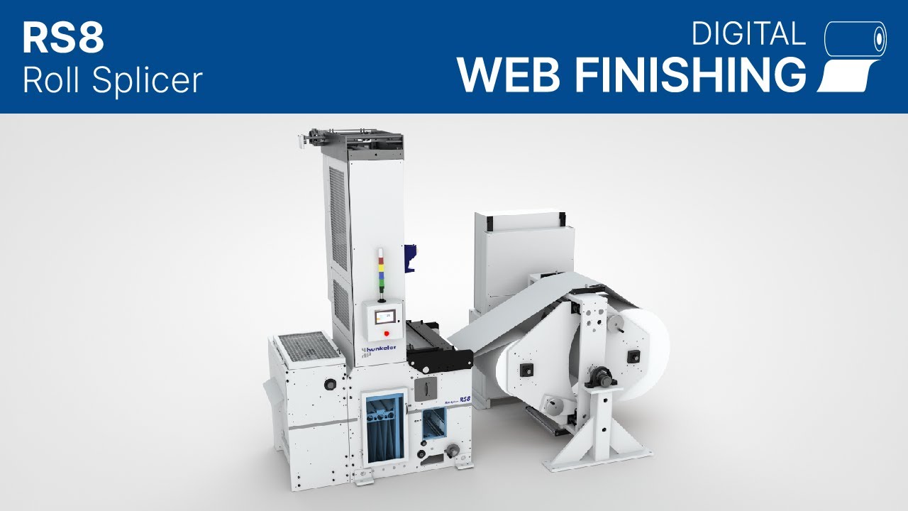 Roll Splicer RS8 | Hunkeler AG - YouTube
