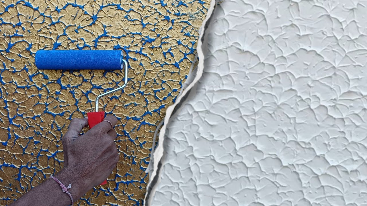 Wall putty texture | Wall painting idea's | Wall painting texture ...