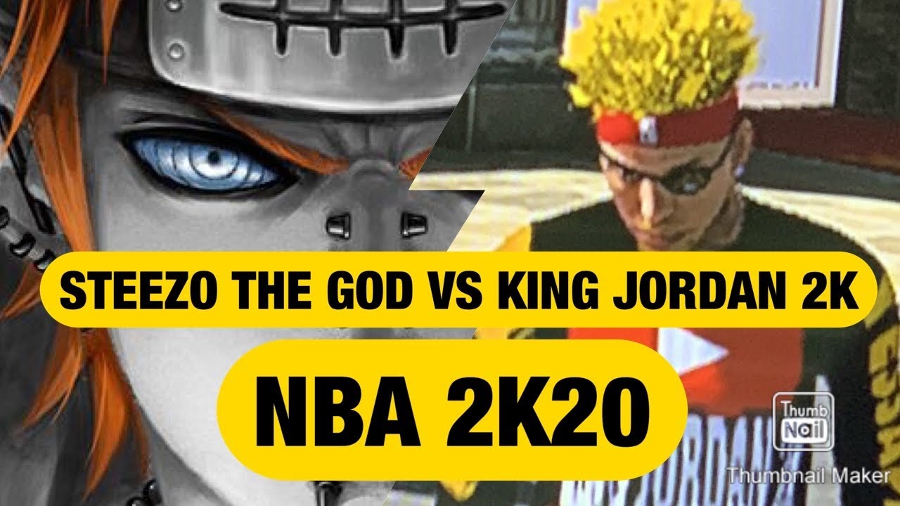 STEEZO THE GOD VS KING JORDAN 2K ON NBA 2K20 - 5 GAME SERIES !!!! - YouTube