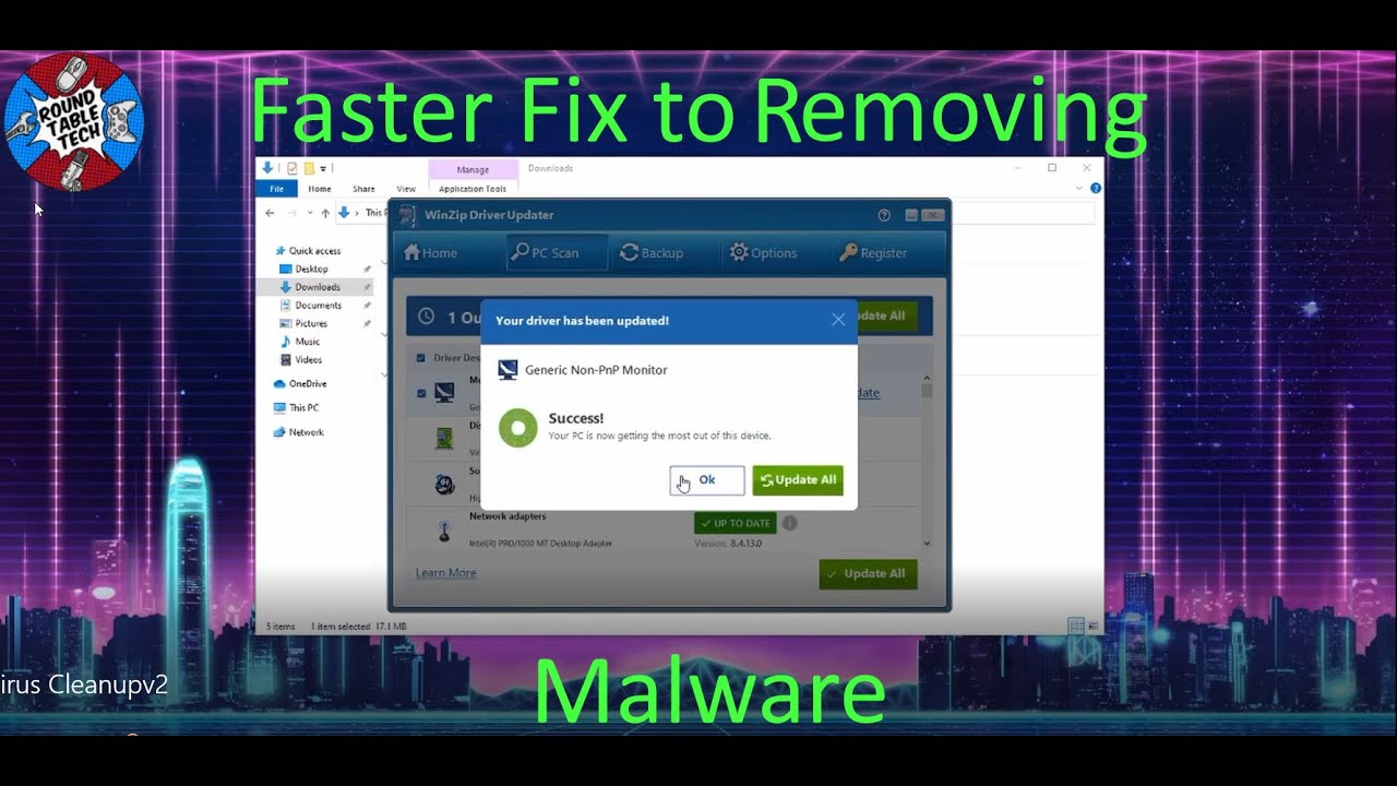 Faster Fix - Cleaning up an infected computer - YouTube