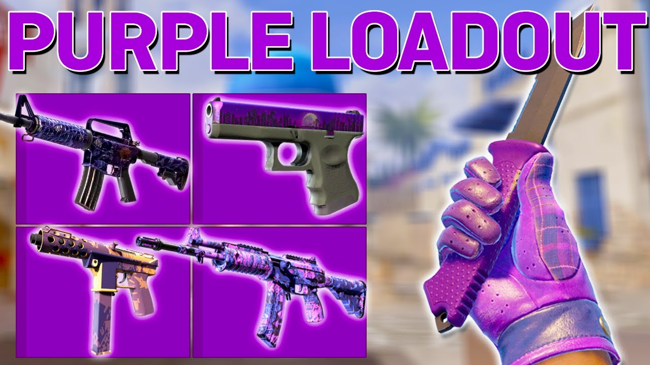 This BUDGET PURPLE Themed CS2 Loadout is INSANE! (Cheap & Expensive ...