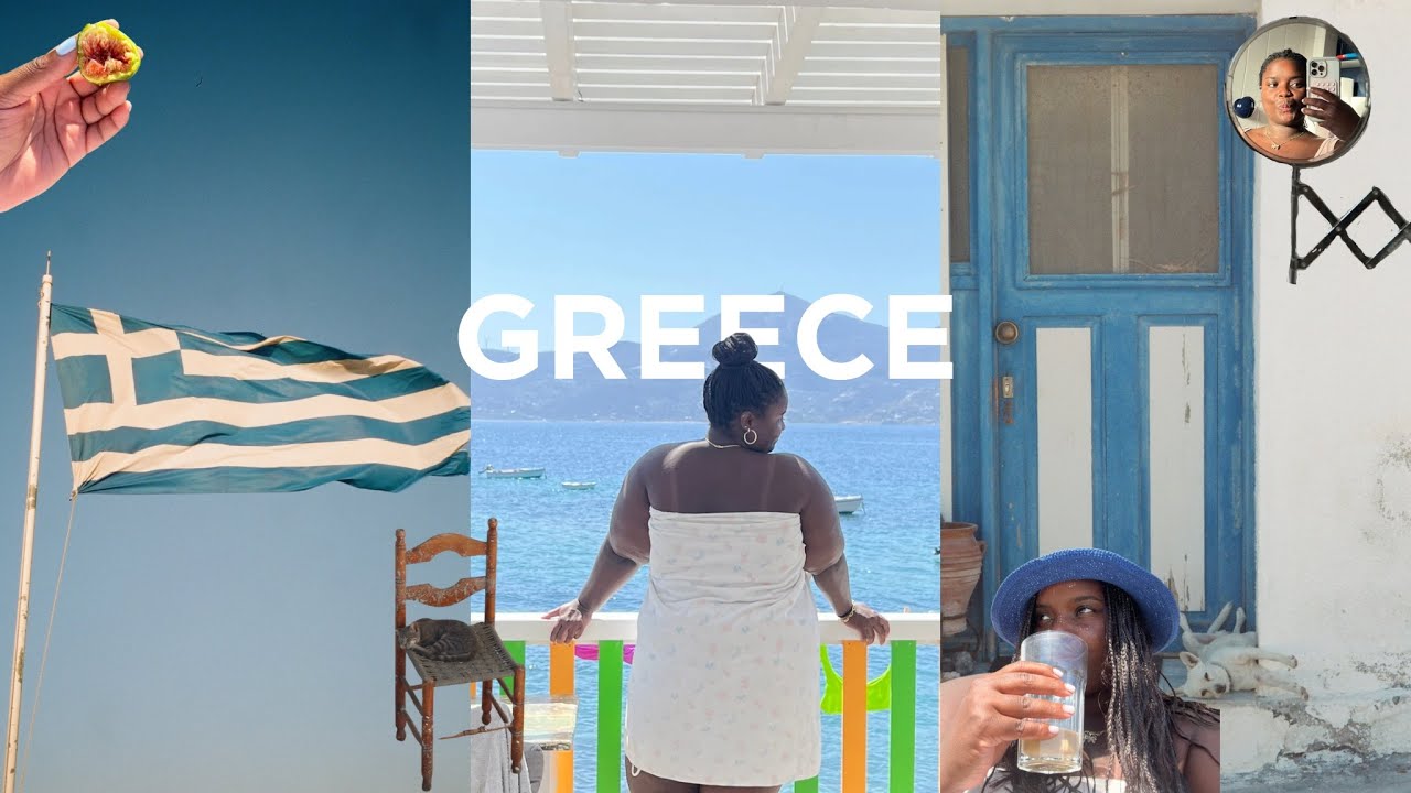 the greek islands (a travel vlog) - YouTube