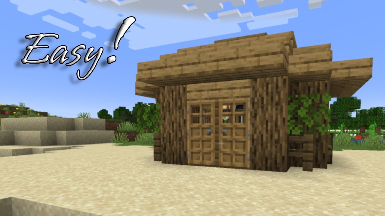 5 EASY MINECRAFT Houses to BUILD for Survival Mode! - YouTube