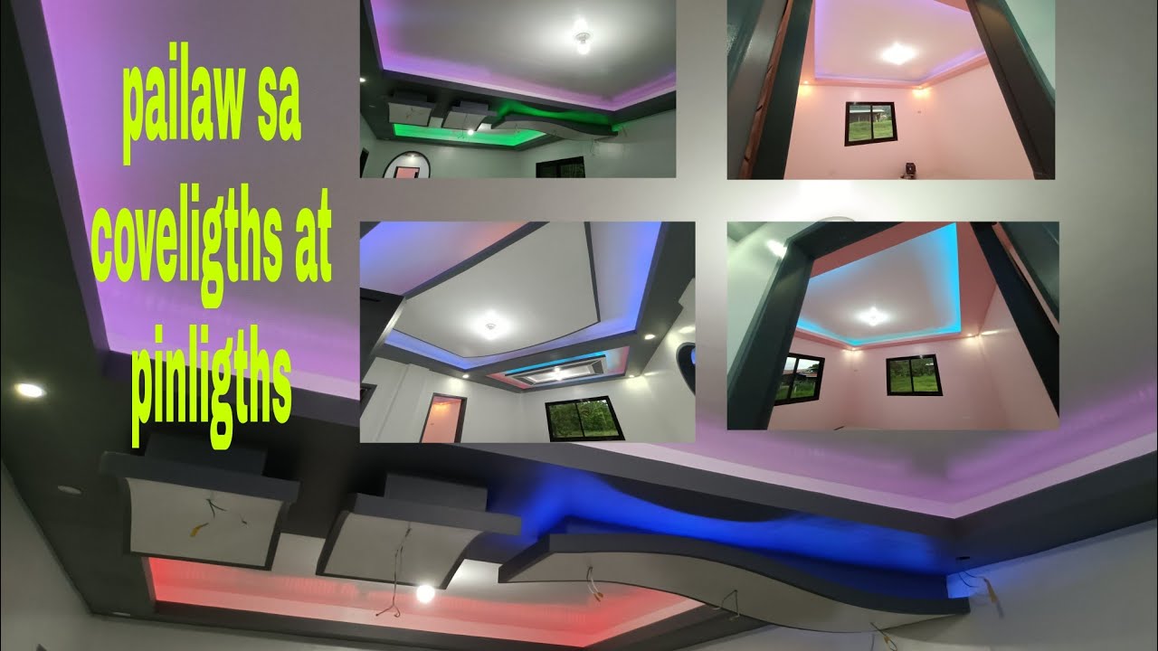 pailaw sa coveligth at pinligths #ceiling #coveceiling #coveligths # ...