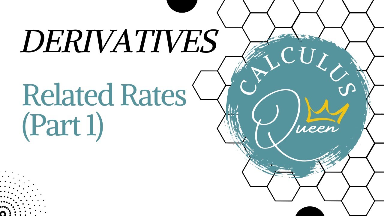 CALCULUS: RELATED RATES PART 1 - YouTube