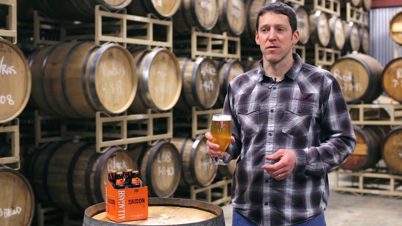 Allagash Saison Beer - YouTube