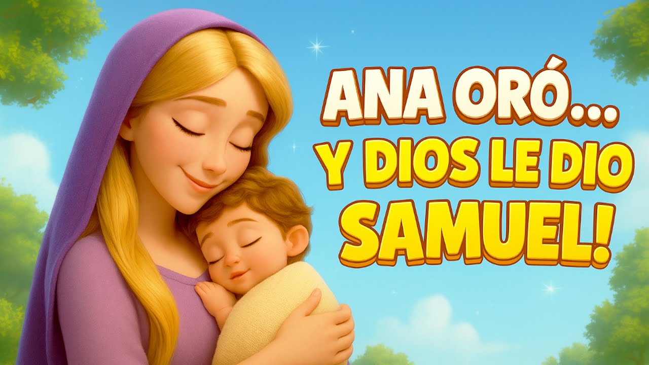 La Biblia para Niños ⭐Ana oró por un hijo y Dios le regaló a Samuel ...