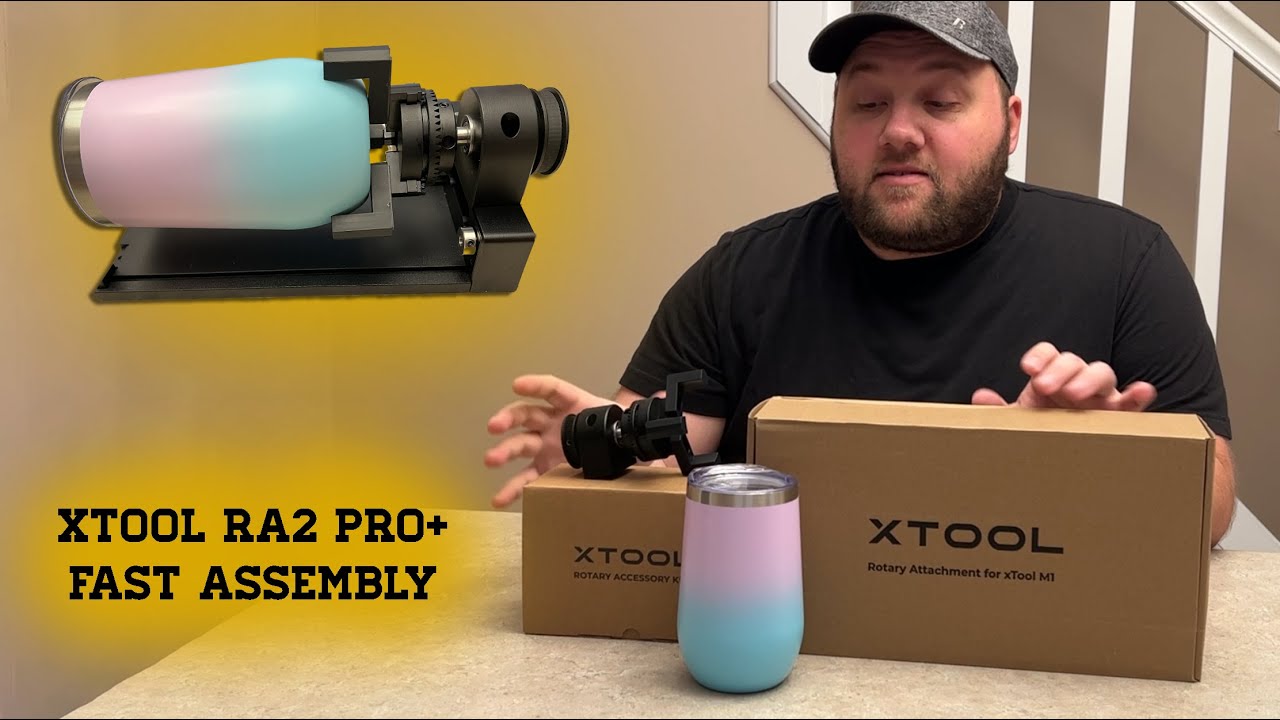Assemble xTool RA2 Pro+ Rotary (Quickly!) - YouTube
