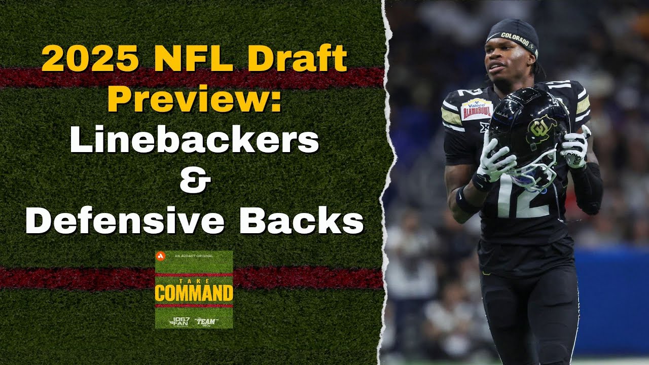 2025 NFL Draft Preview: LB's & DB's | Take Command - YouTube