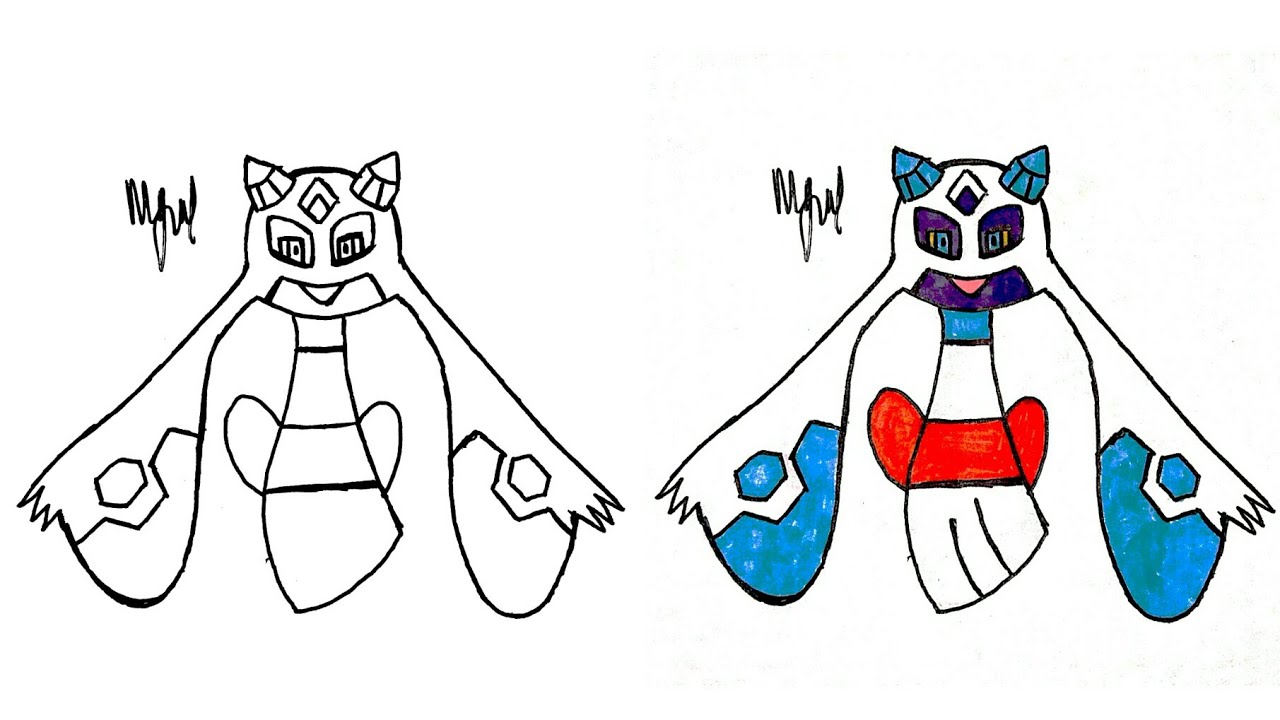HOW TO DRAW FROSLASS FROM POKEMON - YouTube