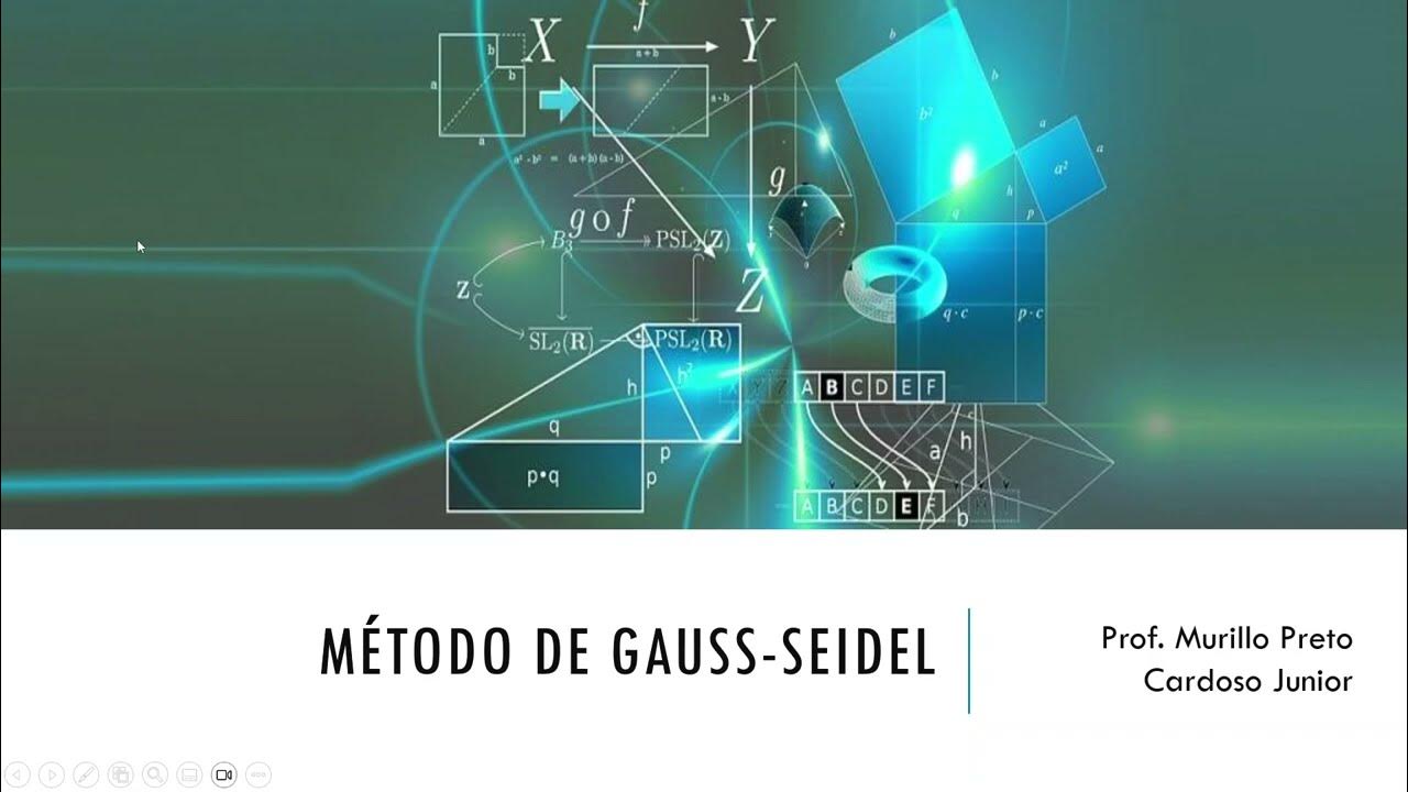 Exercício Resolvido - Método de Gauss-Seidel - YouTube