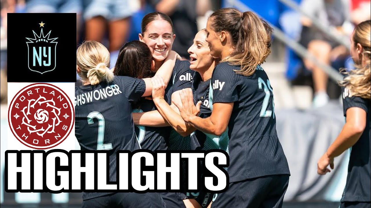 Gotham FC Vs Portland Thorns + Ella Stevens ⚽🥅 & Yazmeen Ryan goal ...