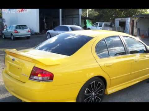 2005 Ford Falcon BA MkII XR6 Yellow 4 Speed Auto Seq Sportshift Sedan ...