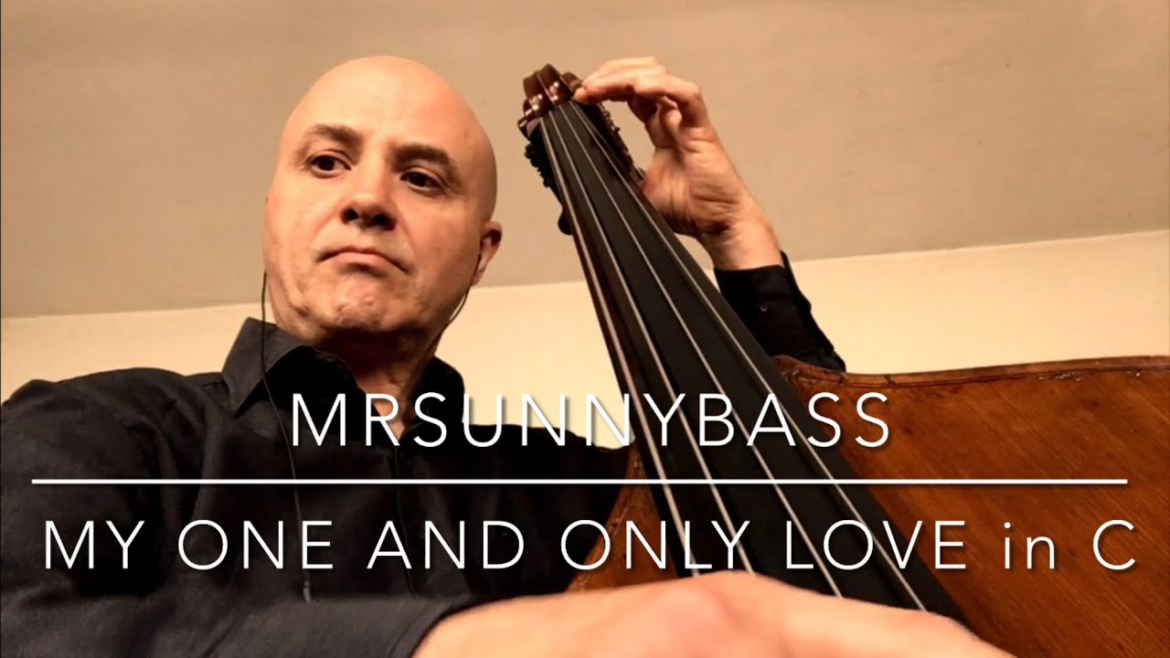 My One And Only Love in C Bass Line Play Along Backing Track - YouTube